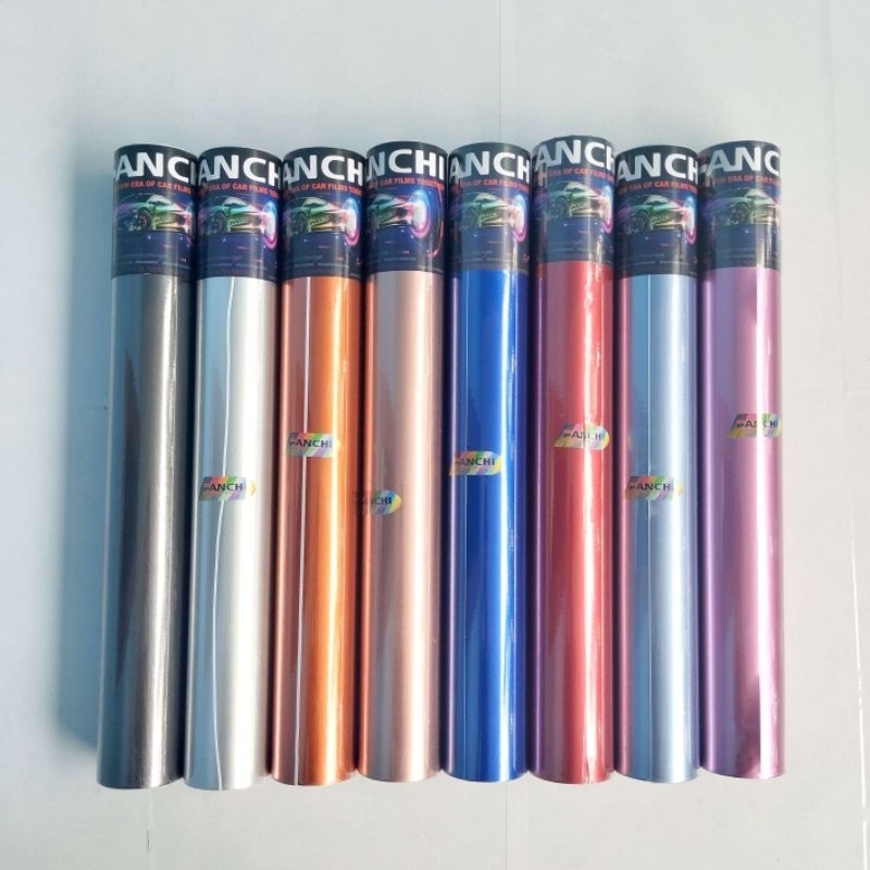 Jual STIKER SKOTLET FANCHI GLOSSY METALIC CANDY | Shopee Indonesia