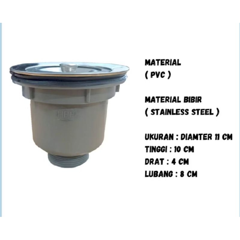 Jual AFUR PVC SARINGAN BAK CUCI PIRING WASTAFEL | Shopee Indonesia