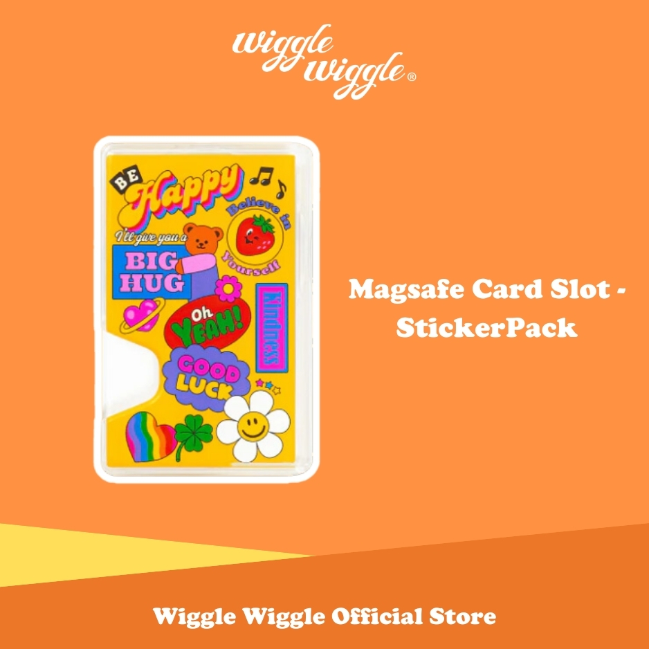 Jual Wiggle Wiggle Magsafe Card Slot - Sticker Pack Lucu Korea | Shopee ...