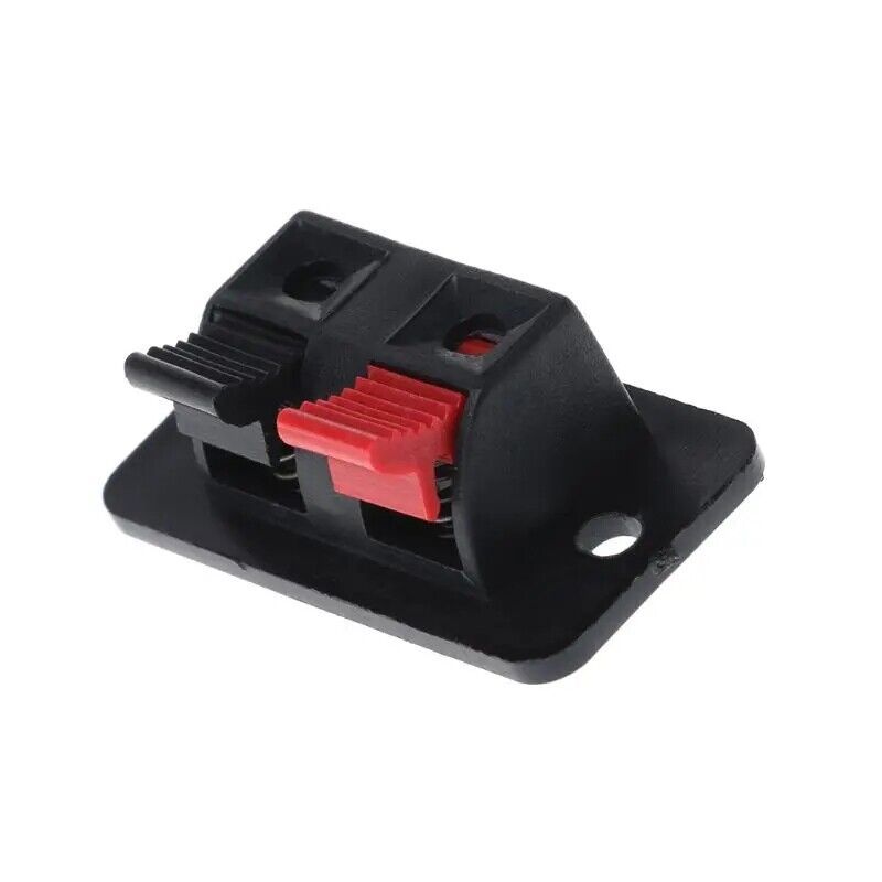 Jual Speaker Box Terminal Panel Jepit Connector 2 Wire 2P 2Pin Spring ...