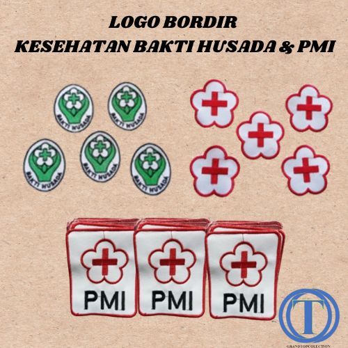 Jual LOGO BORDIR KESEHATAN, BAKTI HUSADA, & PMI | Shopee Indonesia