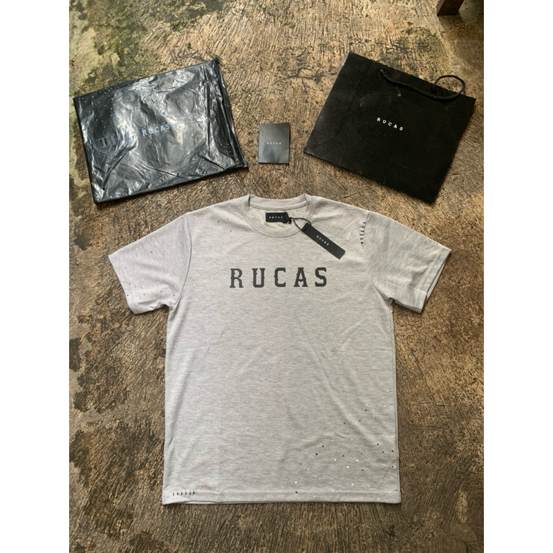 Jual [[100% ORIGINAL]] RUCAS “The Initial” Splash Grey | Shopee Indonesia