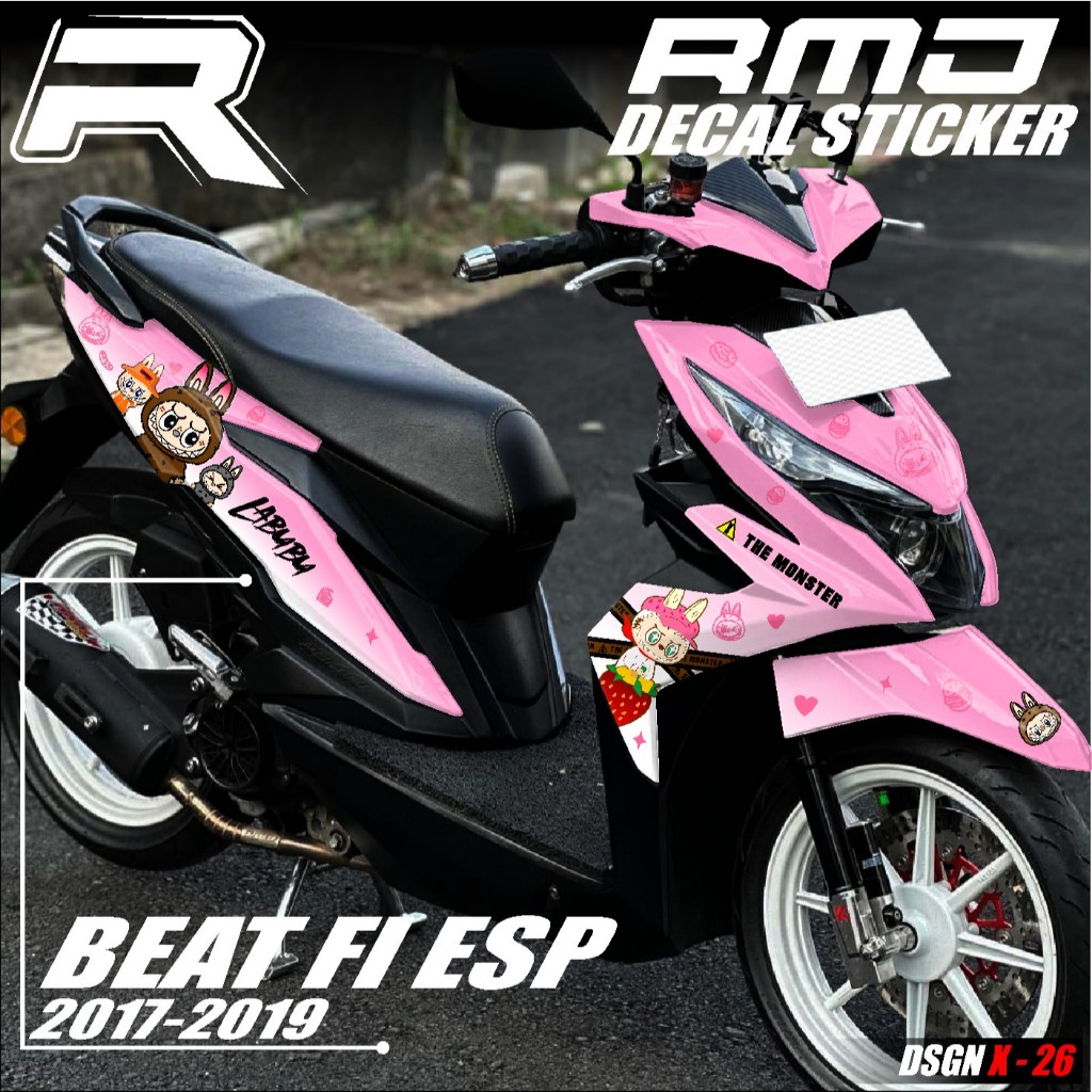Jual Decal Beat ESP Full Body Stiker Beat Street Racing Variasi Sticker ...