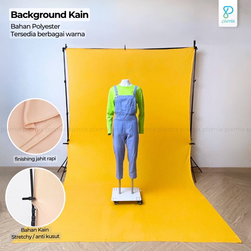 Jual Background foto polos / background foto studio - 2.4x6 Meter ...