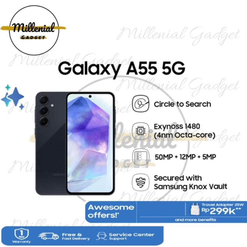Jual SAMSUNG A55 RAM 8/256GB & 12/256GB ORIGINAL BERGARANSI RESMI SEIN ...