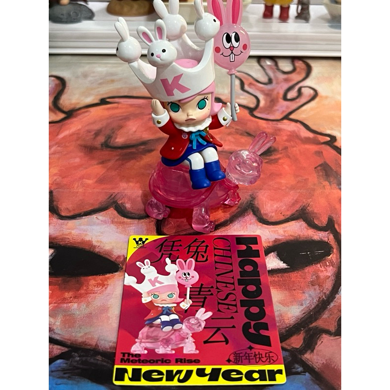 Jual Popmart Molly rabbit no box have card | Shopee Indonesia