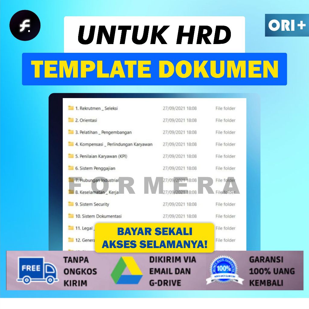 Jual Template HRD & GA – Paket Lengkap untuk Pengelolaan SDM ...
