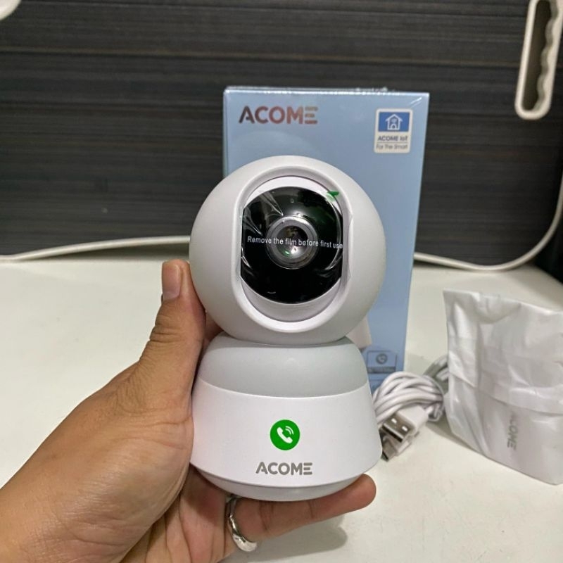 Jual ACOME APC07 Smart Camera CCTV FULL HD 1620P | Shopee Indonesia