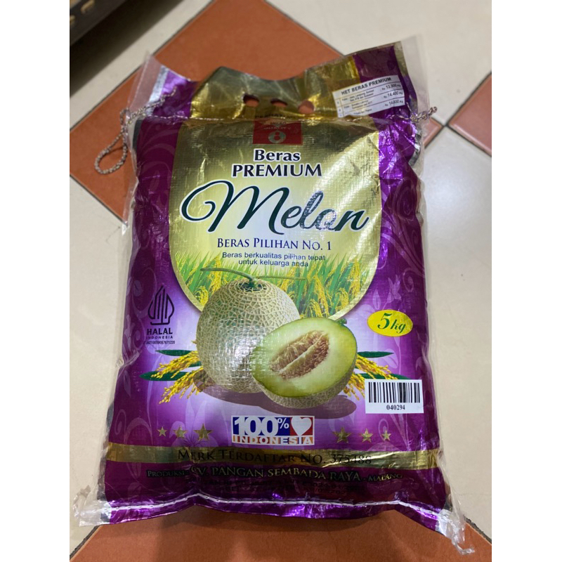 Jual Beras Premium Melon 5kg – Beras Pilihan No.1 untuk Keluarga ...