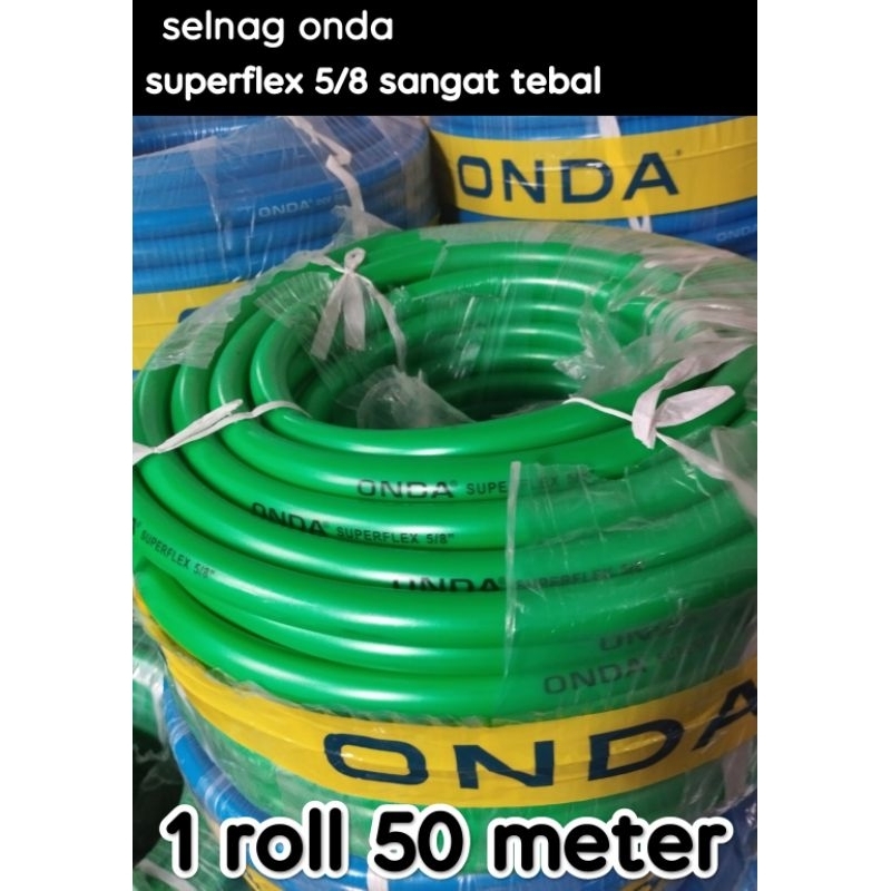 Jual selang air ONDA superflex 5/8 per 1 roll 50M | Shopee Indonesia