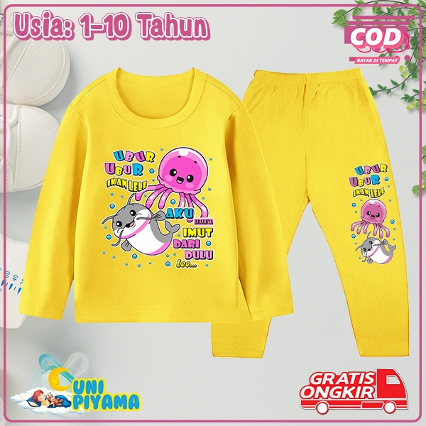 Jual Baju Tidur Ubur-ubur Iklan Lele Aku Emang Imut Dari Dulu Le Stelan ...