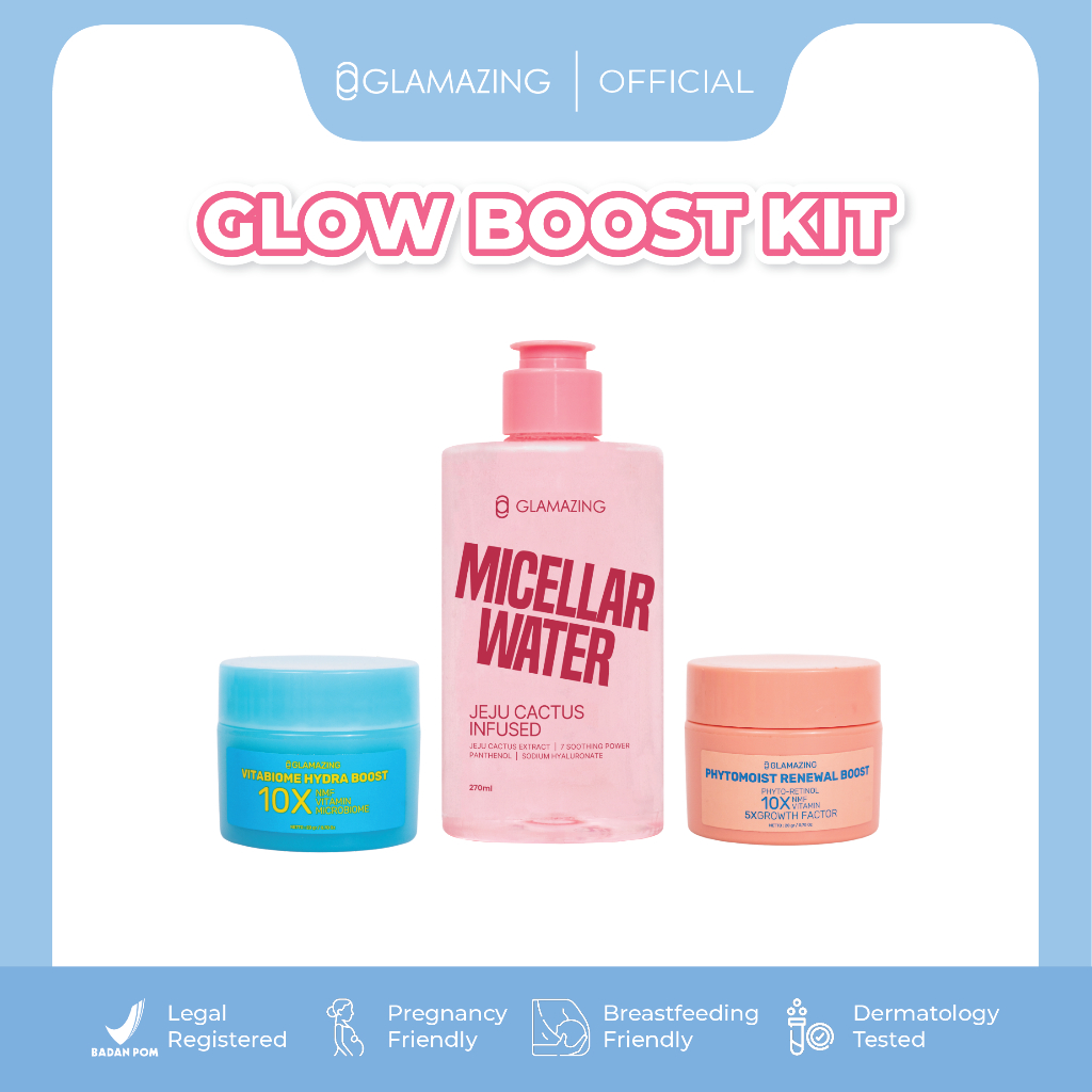 Jual Glamazing - Glow Boost Kit | Shopee Indonesia
