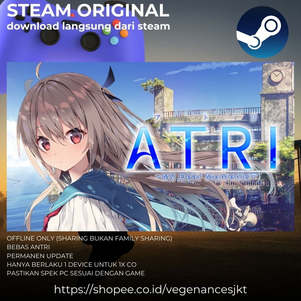 Jual ATRI-My Dear Moments Mac & PC Game Sharing Original + Latest ...