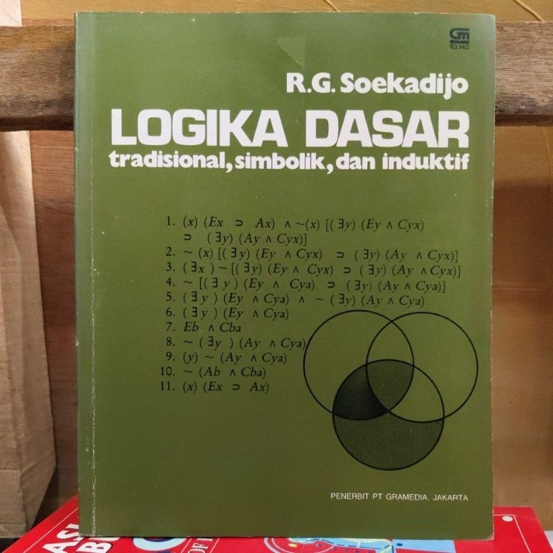 Jual LOGIKA DASAR. R.G. Soekadijo [Buku Bekas Original] | Shopee Indonesia