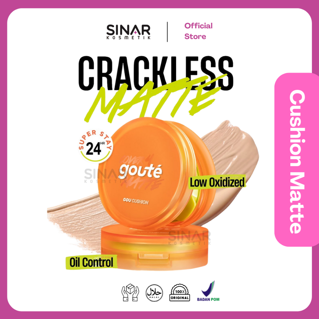 Jual Goute Goucushion Cover 4 Matte | Gou Cushion Anti Crack Matte ...