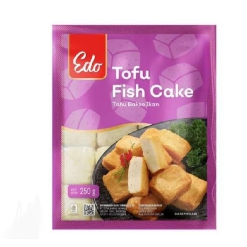 Jual EDO Tofu Fish Cake / Fish Tofu / Seafood Tofu / Tahu Ikan Seafood ...