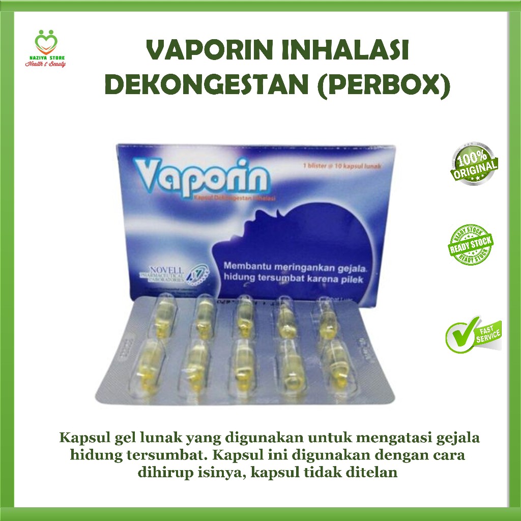 Jual VAPORIN KAPSUL DEKONGESTAN INHALASI OBAT PILEK PADA BAYI, ANAK ...