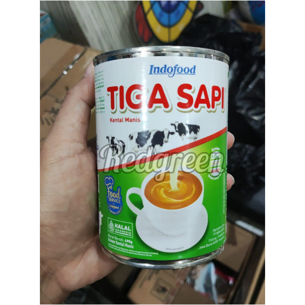 Jual Susu indofood 3 sapi Kental Manis Krimer 490gram Cap Tiga Sapi ...