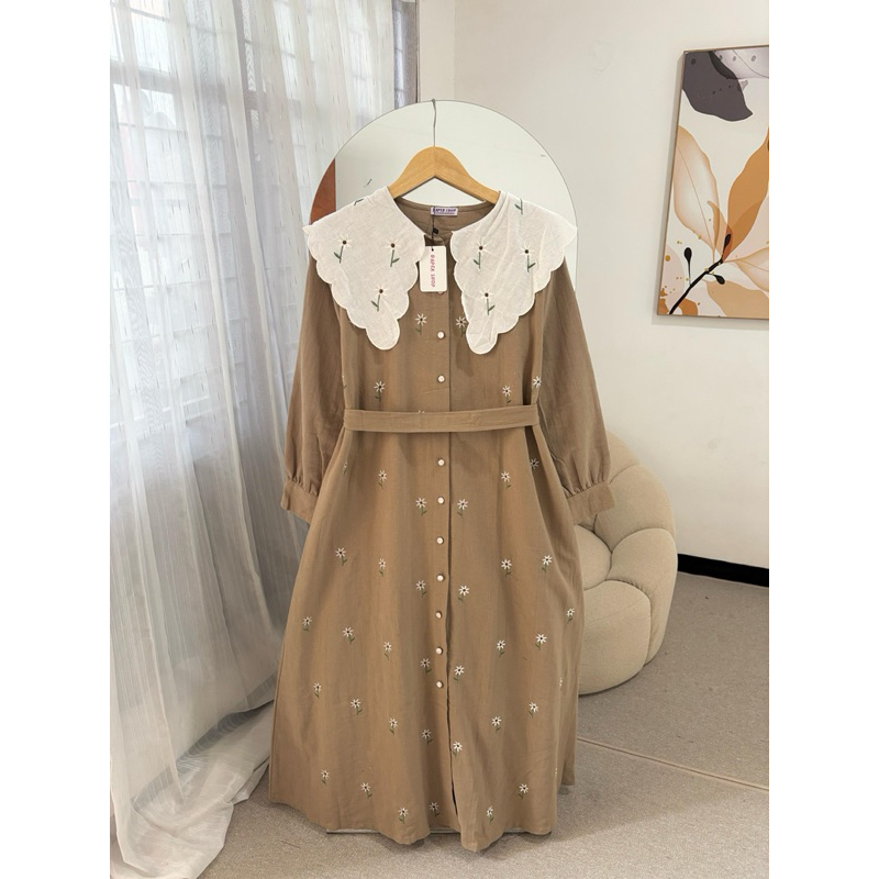 Jual ISNAINI LINEN DRESS | Shopee Indonesia