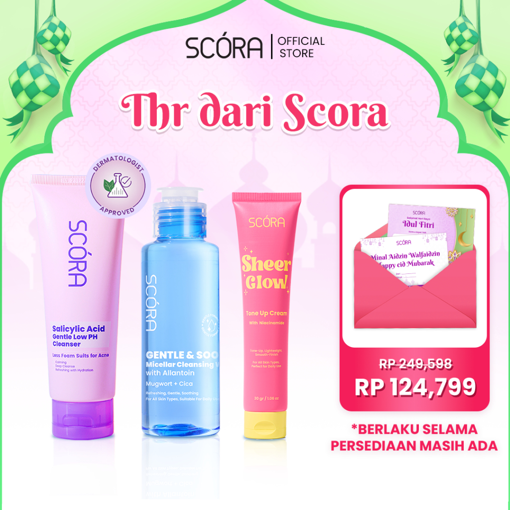 Jual [PRE ORDER] [THR DARI SCORA] SCORA Sheer Glow Tone Up Cream 30 Gr ...