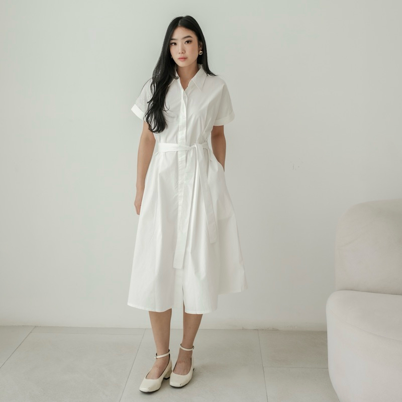 Jual GENESIS DRESS - Shirt dress - Dress wanita - Cotton dress - Dress ...