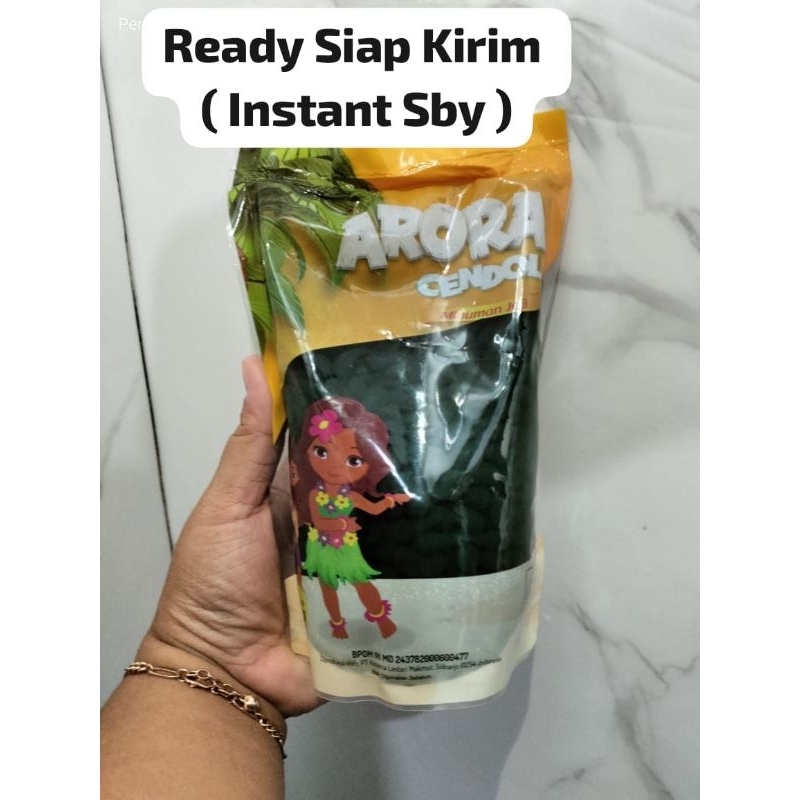 Jual 500gr Cendol jelly Arora|Cendol kecebong dawet|Yoshinoya| | Shopee ...