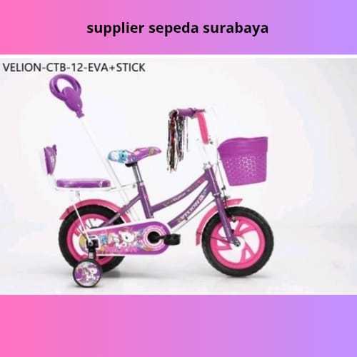 Jual SEPEDA MINI ANAK PEREMPUAN VELION C12ES UKURAN 12 INCH BAN EVA ...