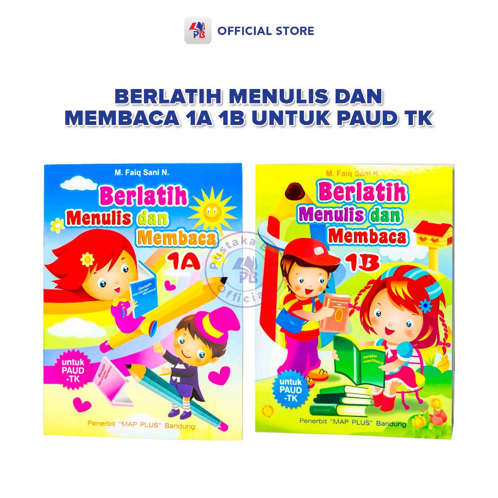 Jual Buku Anak Berlatih Menulis dan Membaca 1A Dan 1B / MAP PLUS – MAP ...