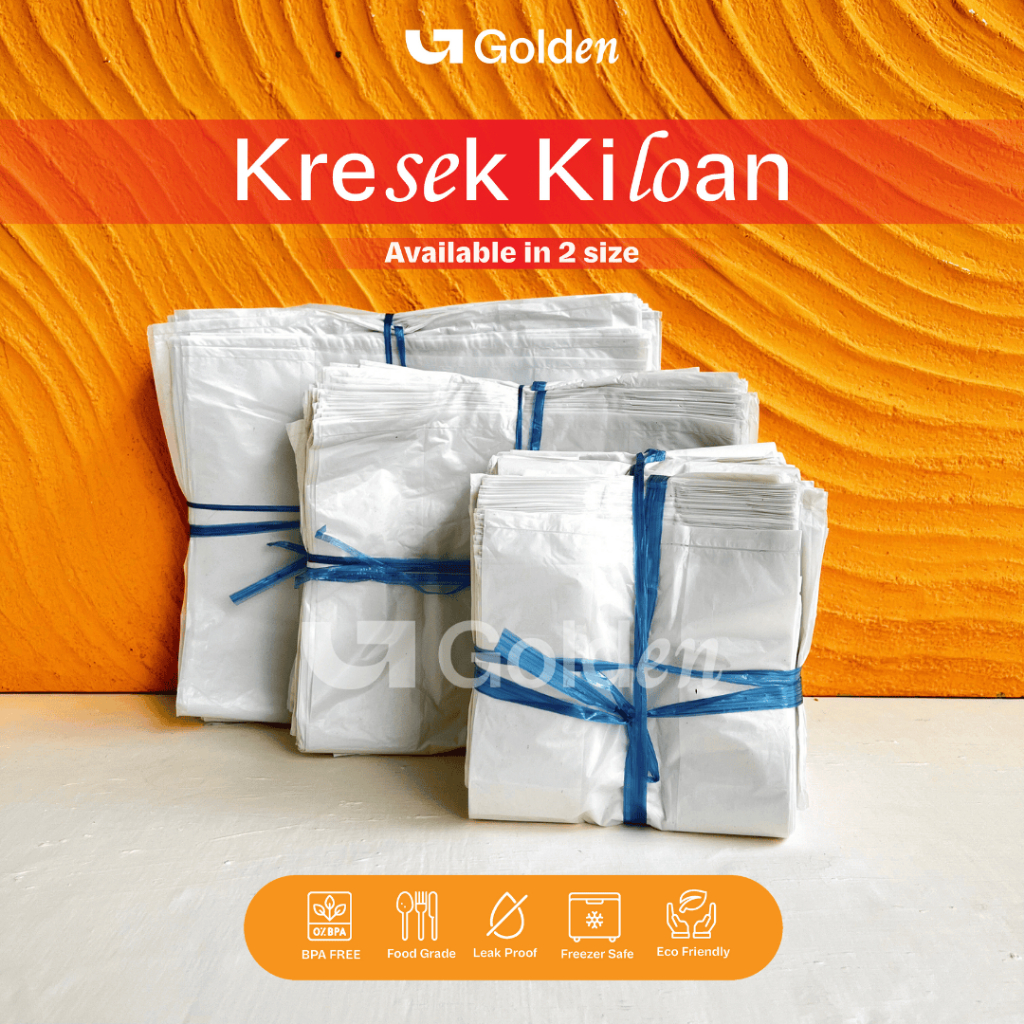 Jual GROSIR [Berat 1Kg] Kantong Kresek Putih Susu HDPE Los Kiloan ...