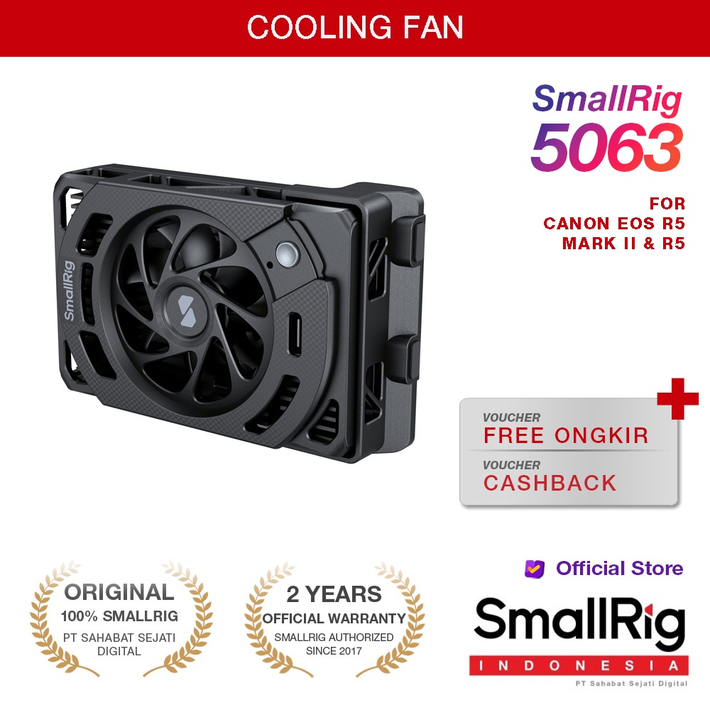 Jual SmallRig Cooling Fan for Canon EOS R5 Mark II & R5 5063 | Shopee ...