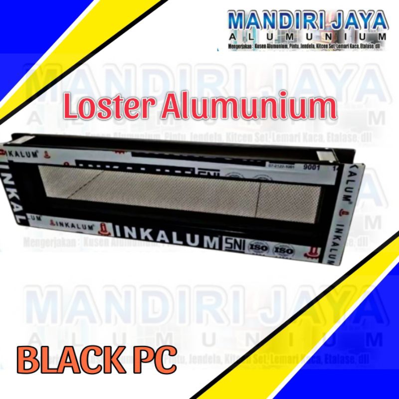 Jual Loster Alumunium Anti Nyamuk - Boven Kasa nyamuk - Ventilasi ...