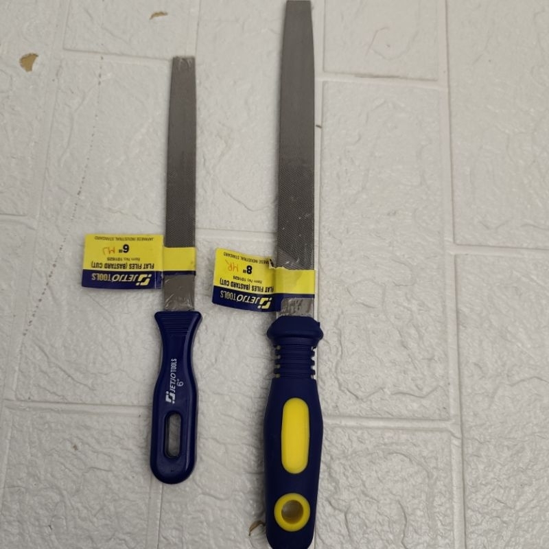 Jual KIKIR RATA KASAR / FLAT FLIES BASTARD CUT JETJO 6 INCH/8INCH ...