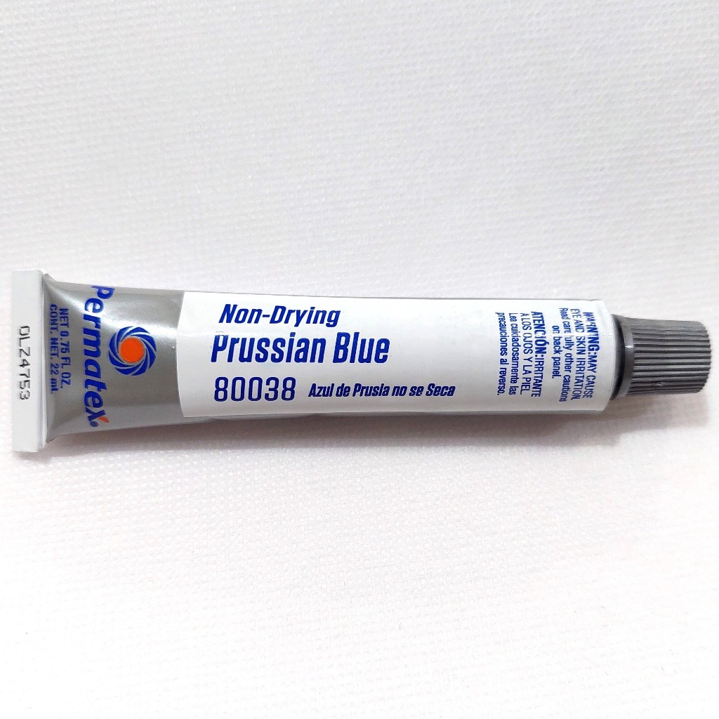 Jual Permatex 80038 Non-Drying Prussian Blue ( 22 ml ) ORIGINAL ...