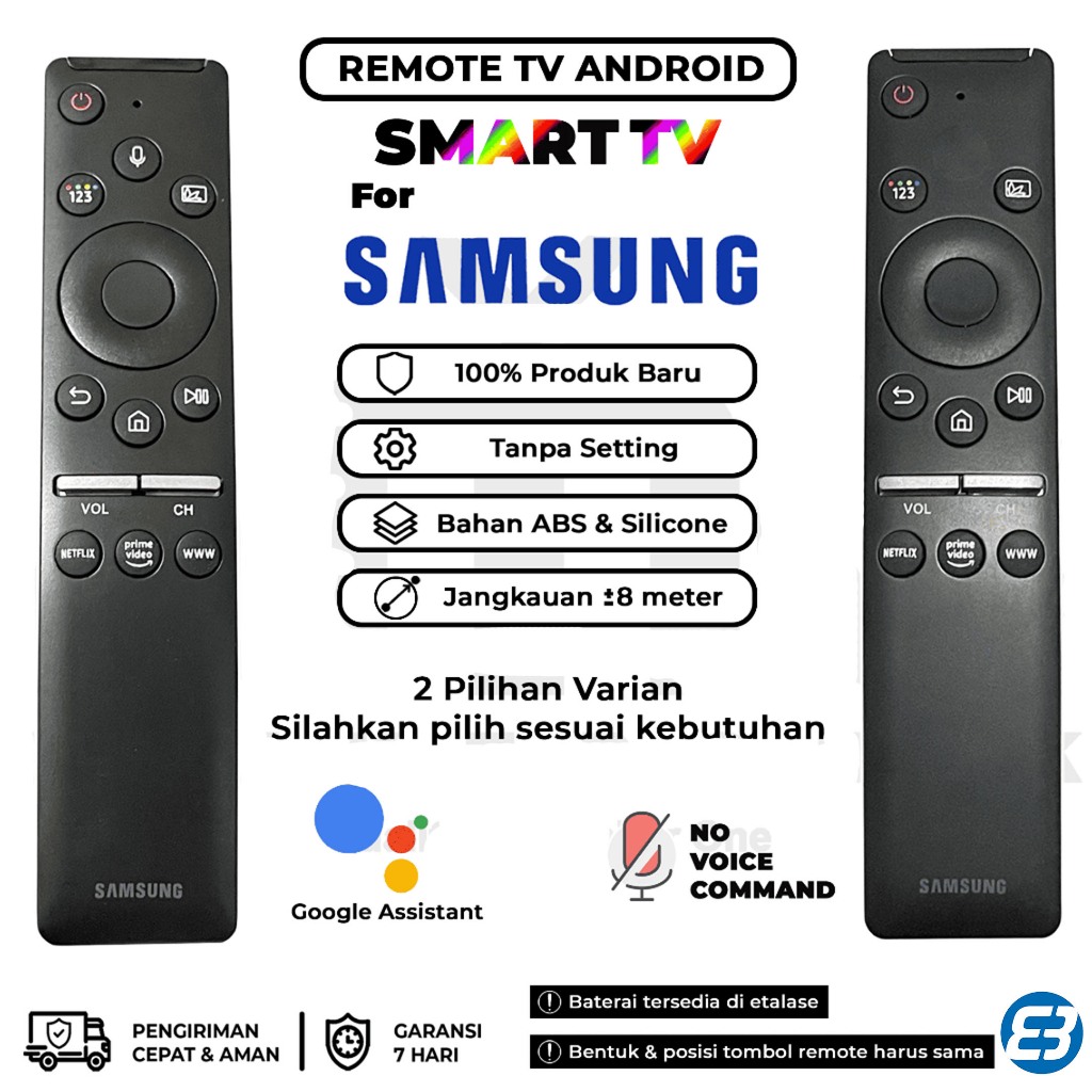 Jual Remote TV Samsung Smart Android TV Original asli non voice / with ...