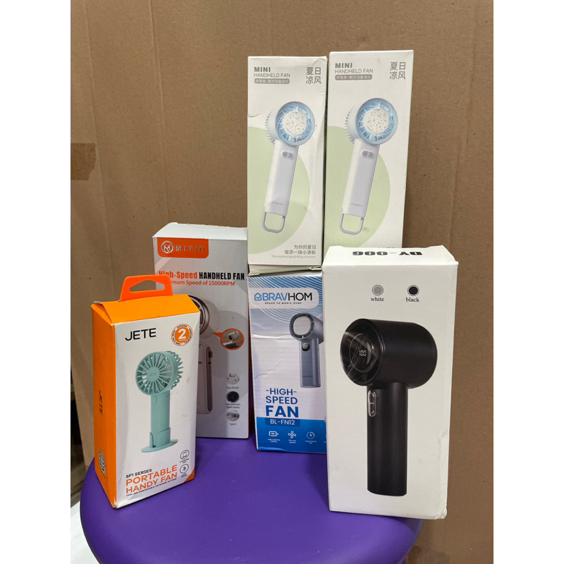 Jual [NEW OPEN SEGEL] Kipas HIGH SPEED Fan Handheld Tangan Portable ...