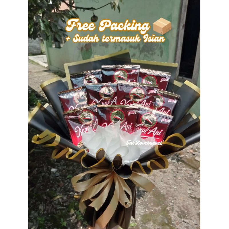 Jual Bucket kopi / buket kopi kapal api / bucket kopi luwak / buket ...