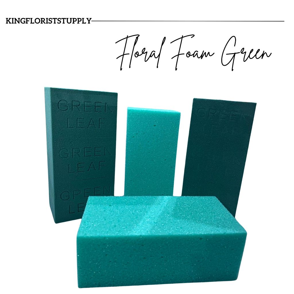 Jual (1 pcs)Floral Foam Busa Gabus Basah/Kering Gabus Bunga Buket ...