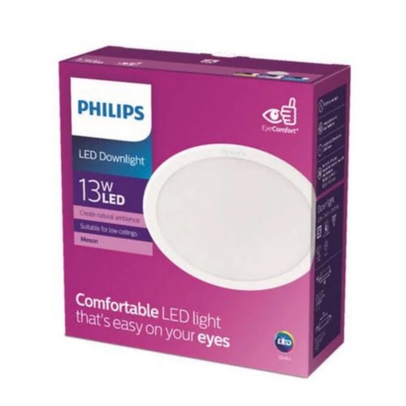 Jual Philips Lampu Downlight LED 13W 13Watt MESON 125 59464 6500K | Shopee Indonesia