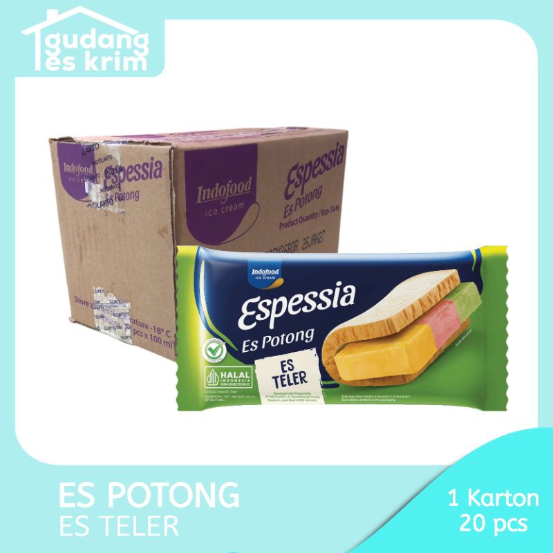 Jual Espessia Es Krim Potong Es Teler 100ML 1 Karton 20pcs | Shopee ...