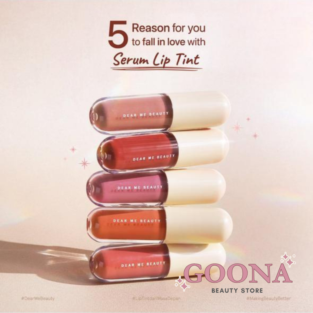Jual Goona Beauty DEAR ME BEAUTY Serum Lip Tint | Shopee Indonesia
