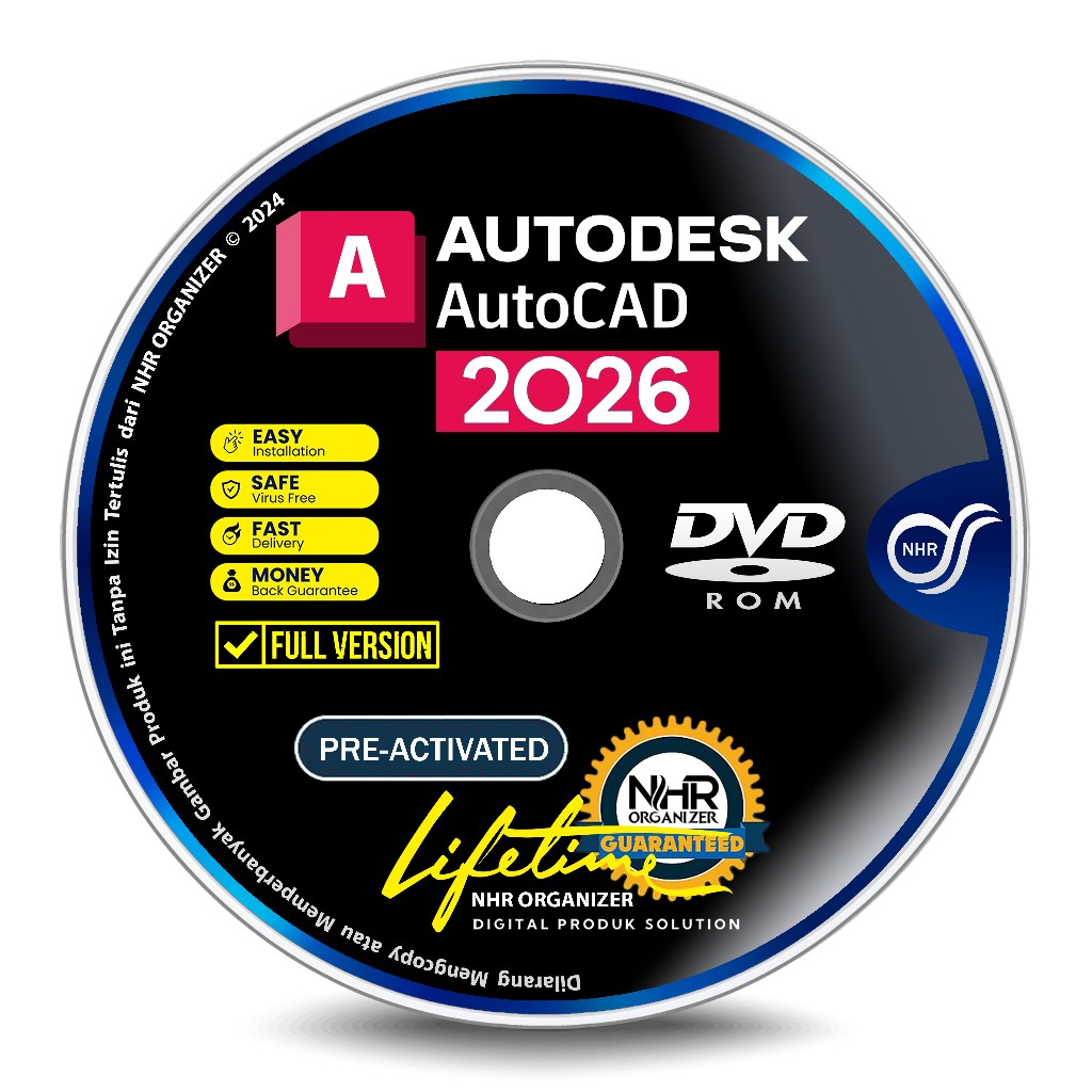 Jual DVD Installer AutoCad 2026 | Shopee Indonesia
