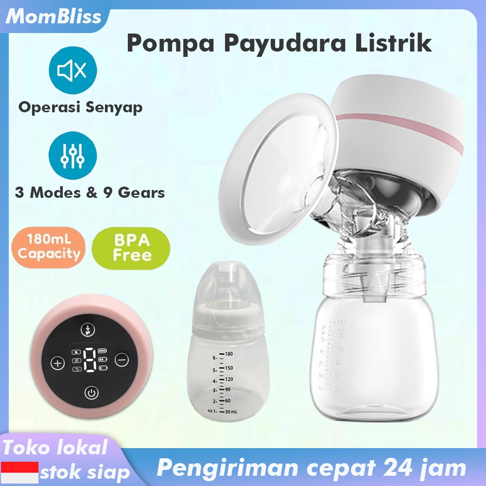 Jual Pompa ASI Elektrik Portable Tanpa Rasa Sakit Painless Rechargeable Single Electric Breast ...