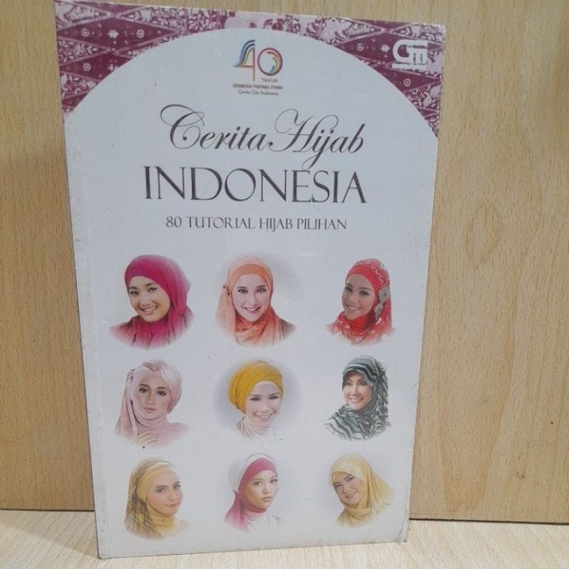 Jual buku original " CERITA HIJAB INDONESIA 80 TUTORIAL HIJAB PILIHAN ...