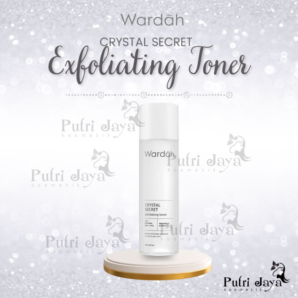 Jual WARRDAH Crystal Secret Exfoliating Toner with Natural AHA+PHA | Toner Eksfoliasi 125ml ...