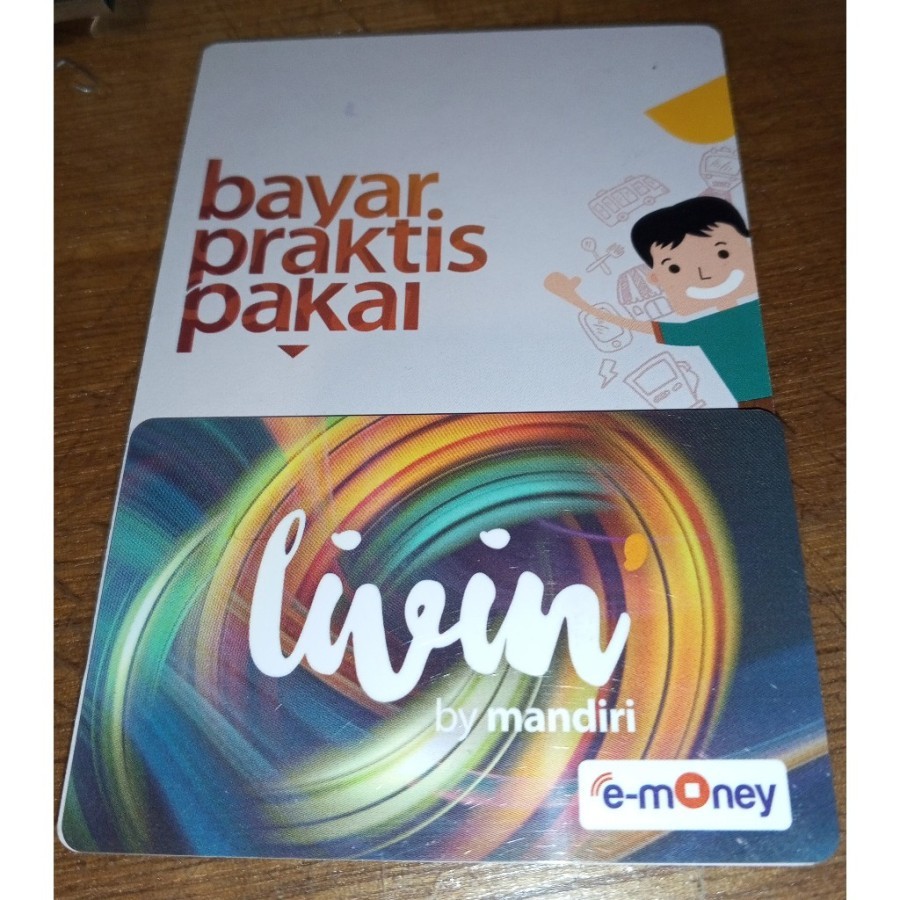 Jual Mandiri Emoney Card Original Livin Oren | Shopee Indonesia