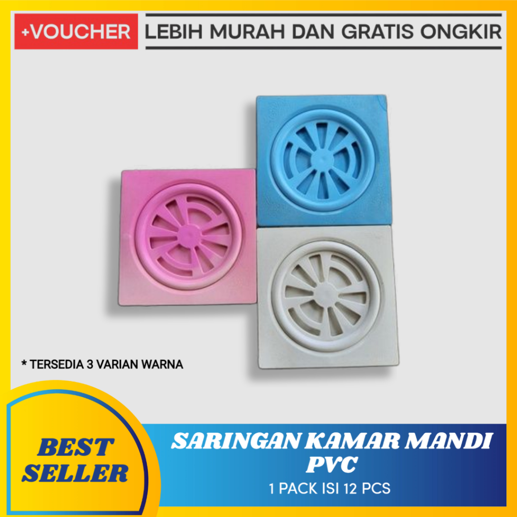 Jual SARINGAN KM PVC - saringan got pvc kamar mandi. floor drain ...