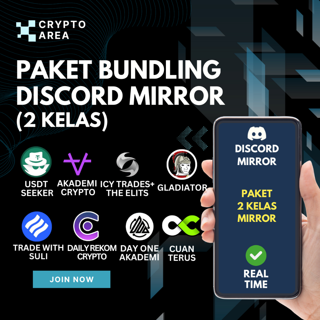 Jual (PAKET BUNDLING) Discord Mirror 2 Kelas Crypto [100% ASLI MIRROR DARI OFFICIAL TRADE WITH ...