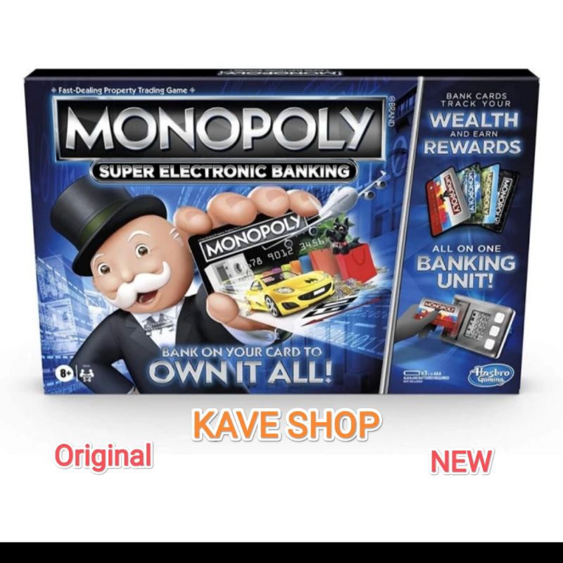 Jual Monopoly Super Electronic Banking HASBRO : OWN IT ALL - Ready ...