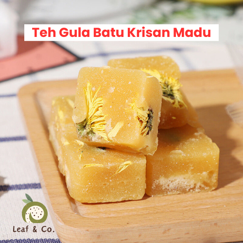 Jual Teh Gula Batu Bunga Krisan Kering Asli Dan Madu Herbal Sehat ...