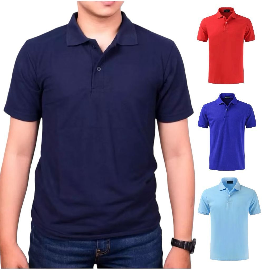 Jual {COD} JN_Succes KAOS POLO SHIRT PRIA LENGAN PENDEK / KAOS POLO ...